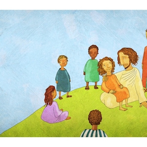 The Jesus Storybook Bible - Signed Print (page 224 - 225) - Etsy