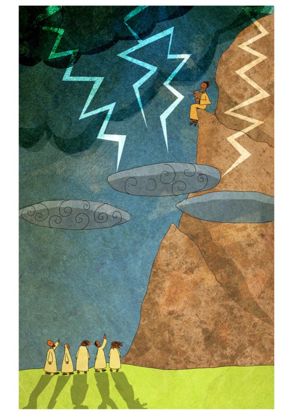 The Jesus Storybook Bible Signed Print page 104 105 | Etsy