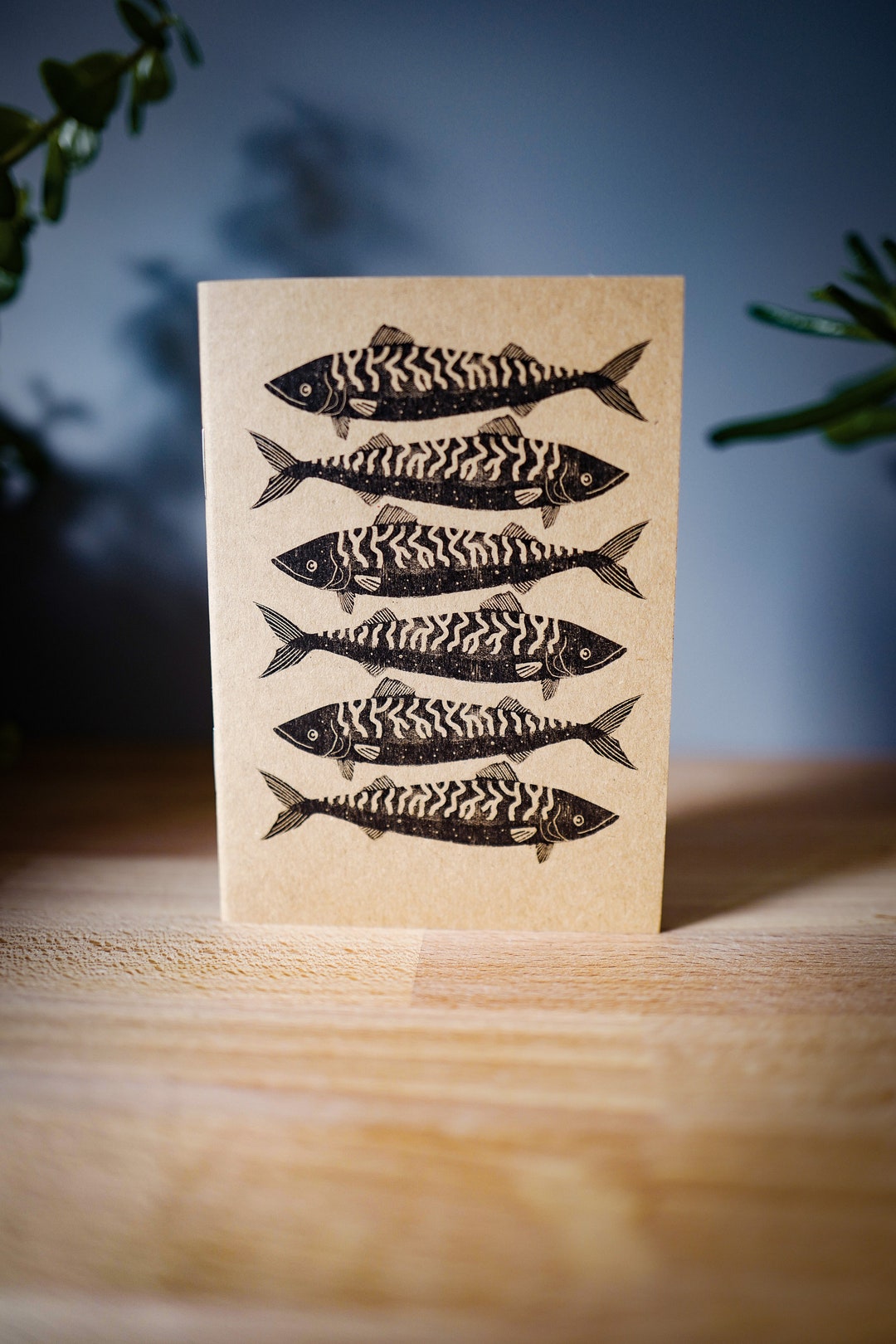 Cornish Mackerel - A6 Notebook / Sketchbook / Journal - Etsy