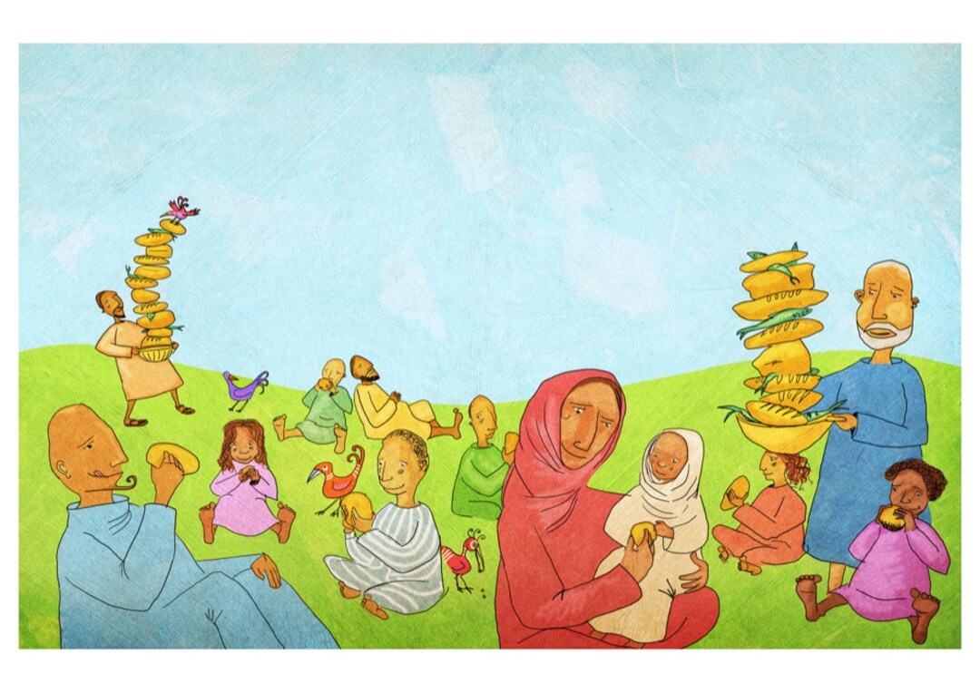 The Jesus Storybook Bible - Signed Print (page 248 - 249) - Etsy