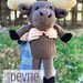 DIGITAL DOWNLOAD, Knit Moose, Knitting Pattern, Moose Pattern ...