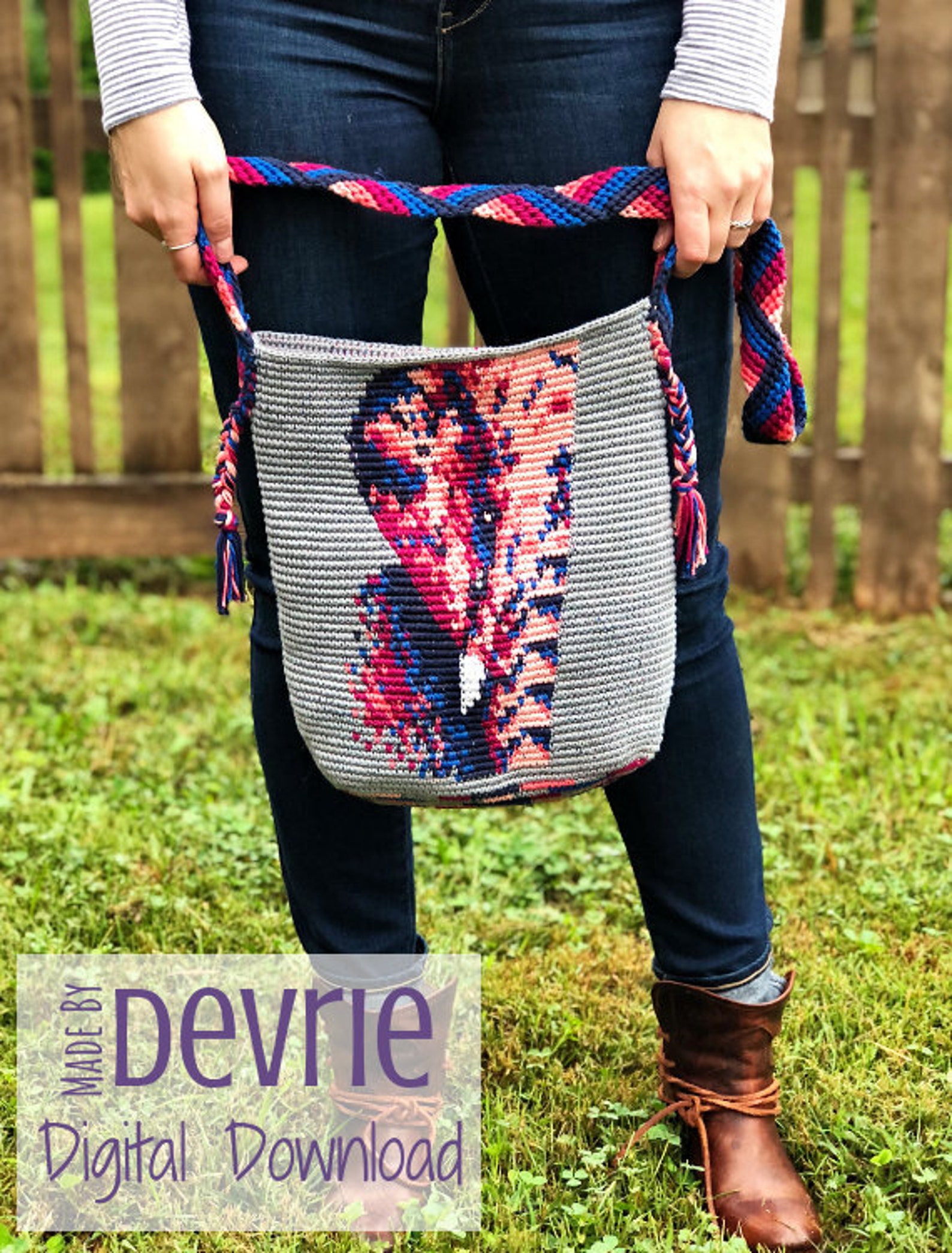 Mochila Bag Pattern, Crochet Backpack, Crochet Bag, Tapestry Crochet ...