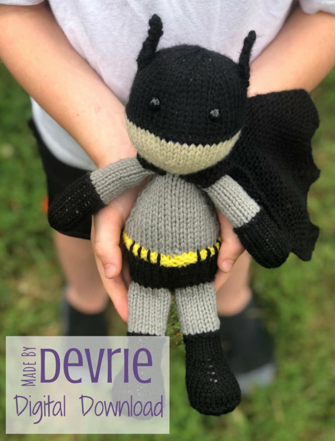 Superhero Toy. Knit Toy, Knitting Pattern, Comic Superhero, Knit ...