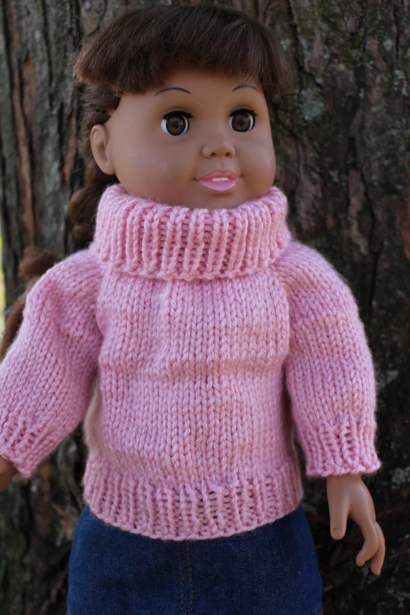 DIGITAL Download 18 Inch Doll Sweater KNITTING PATTERN - Etsy