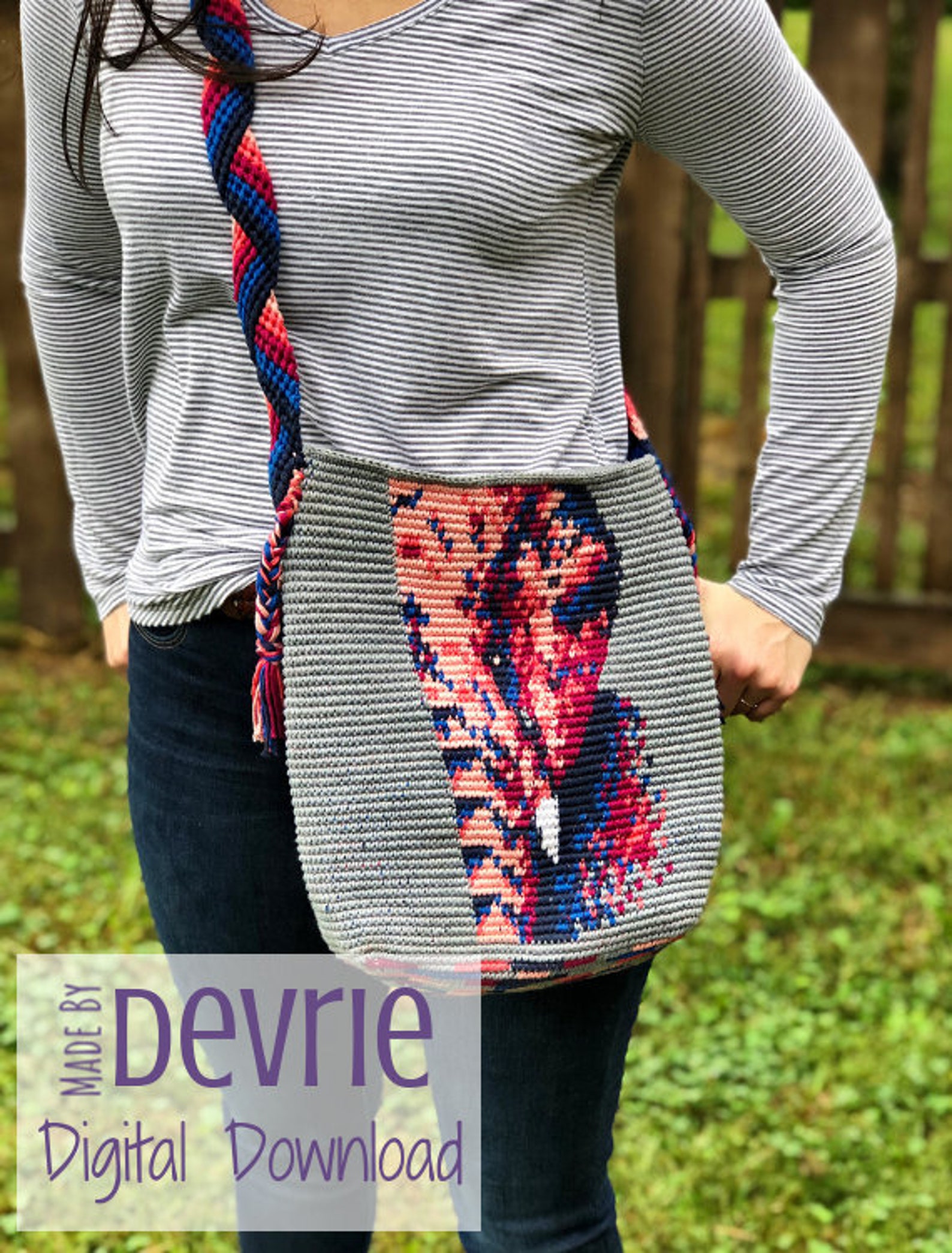 Mochila Bag Pattern, Crochet Backpack, Crochet Bag, Tapestry Crochet ...