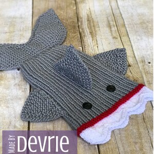 Knitted Amputee Shark Stump Cover Pattern (PDF Pattern) - Etsy