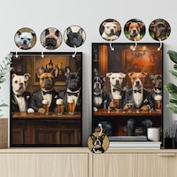 Custom Pet Bar Sign / Personalized Pet Bar Portrait - Etsy