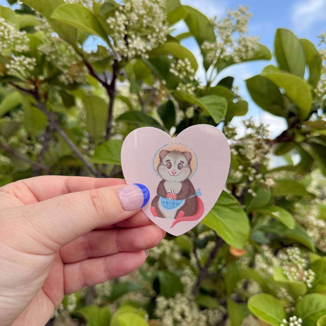 Little Debbie Opossum Sticker - Waterproof Snack Lover Decal - Etsy