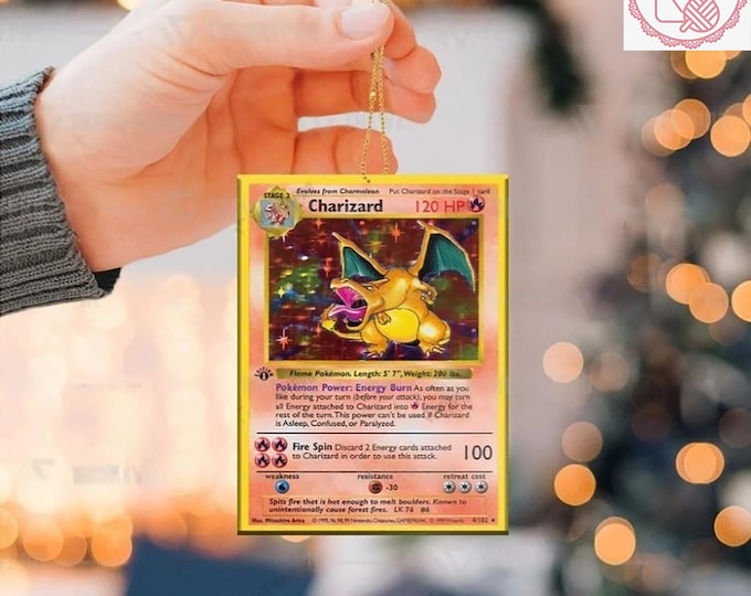 Pokemon CHARIZARD Gold Metal Cad 146/144 - Etsy