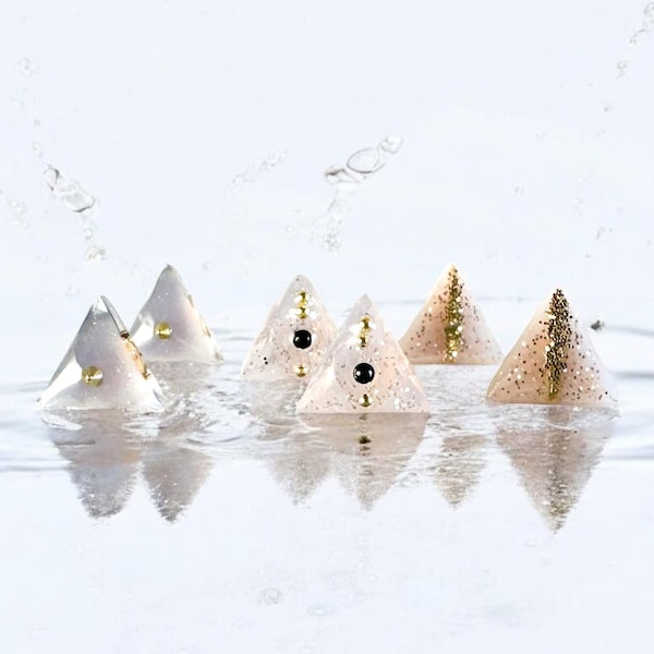 Triangle Glitter - Etsy