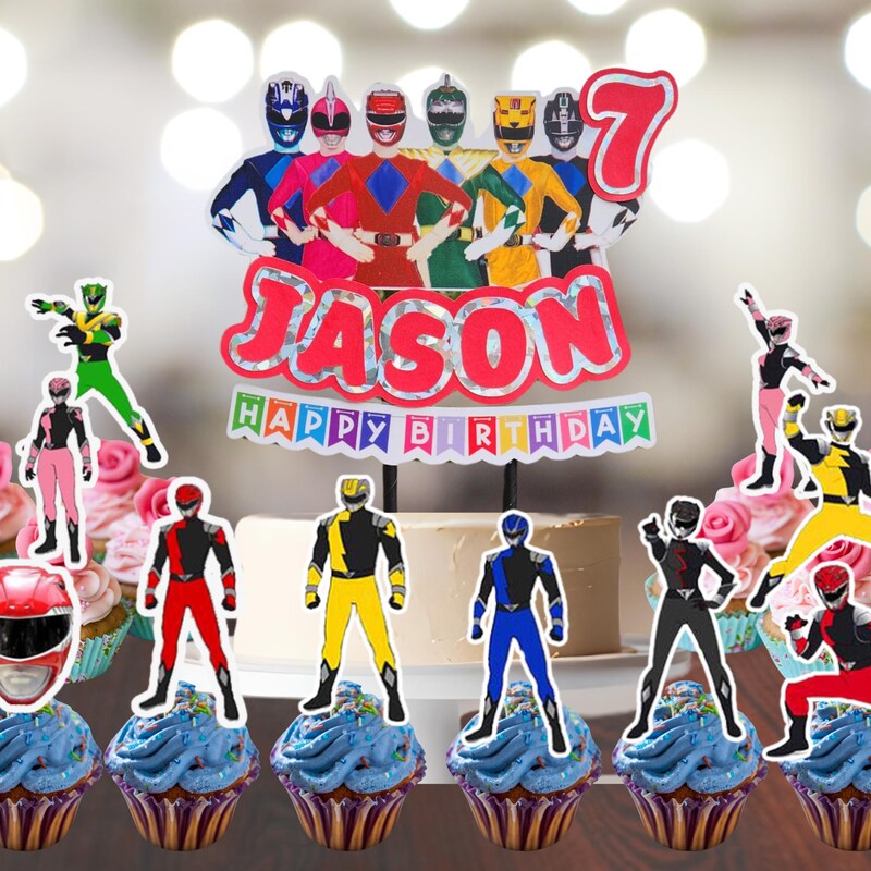 Power Rangers Banner - Etsy