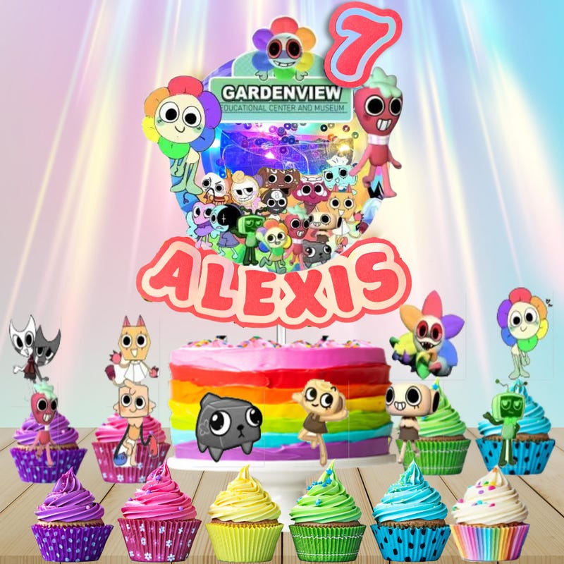 Dandy World Cake Topper - Etsy