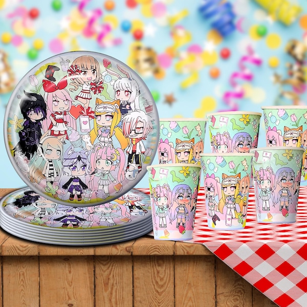 Gacha Life Paper Dolls - Etsy