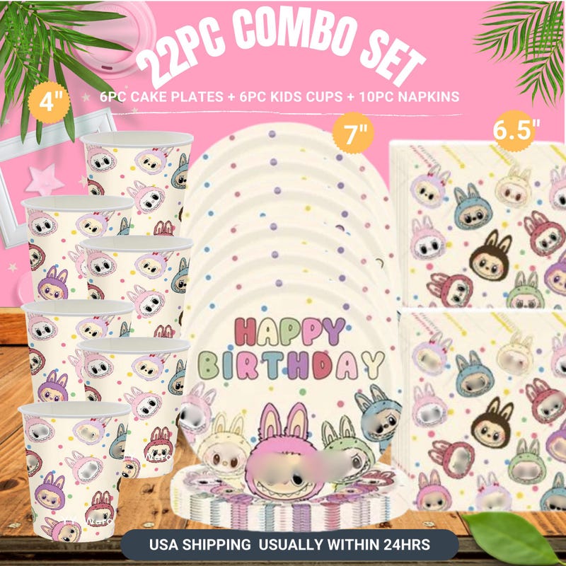 Labubu Birthday Card - Etsy