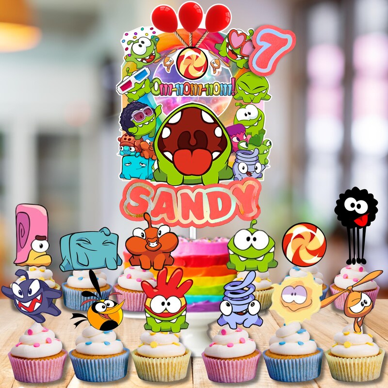 Om Nom - Etsy