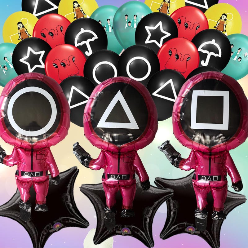 Squidgame Party Supplies - Etsy