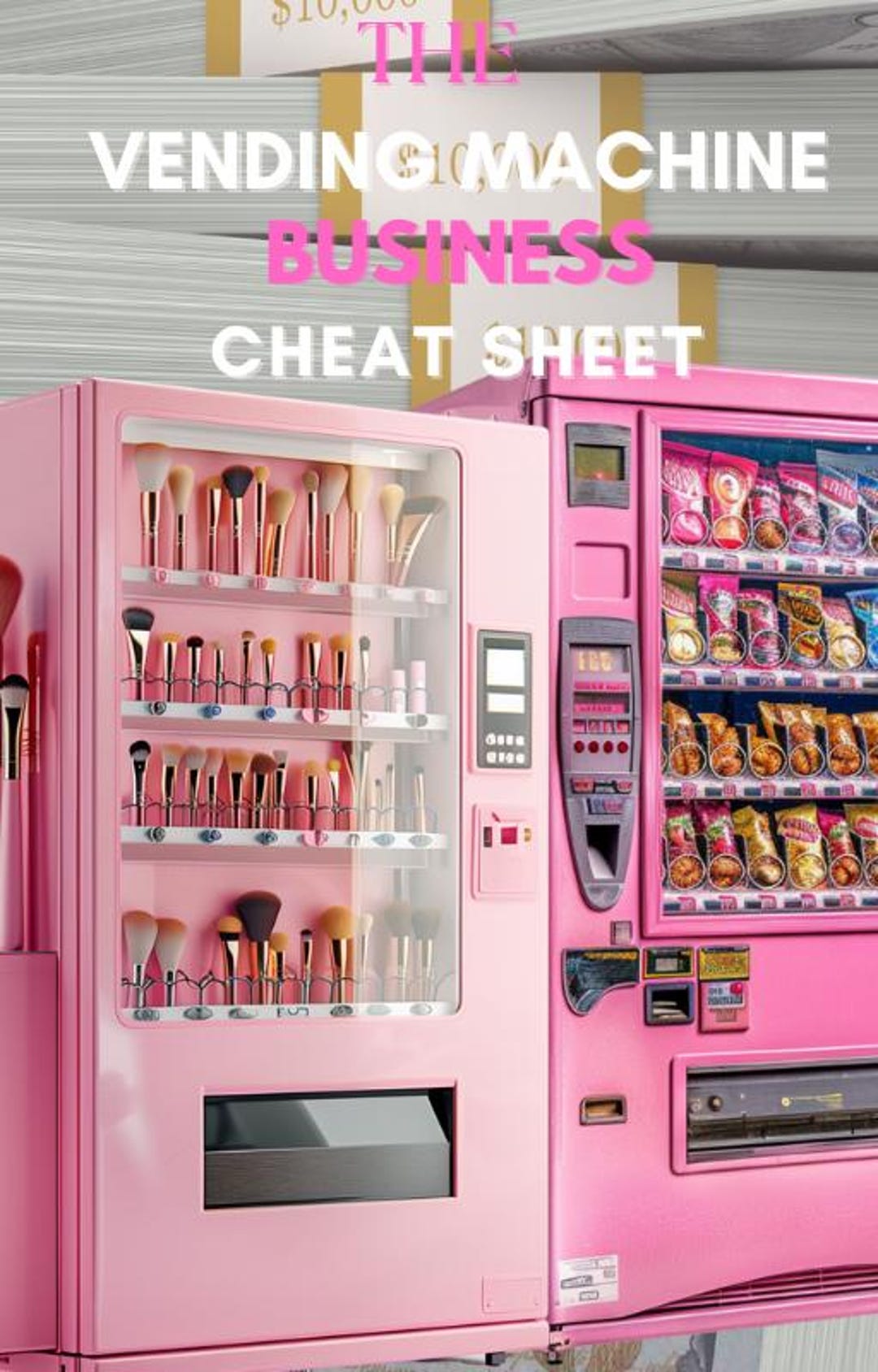 Vending Machine Cheat Sheet-plr(private Label Rights) - Etsy