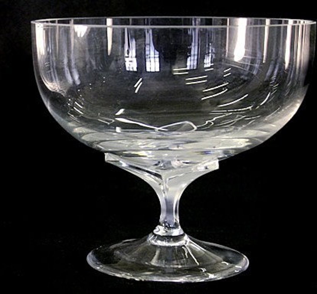 Vintage Rosenthal Signed Crystal Compote - Etsy