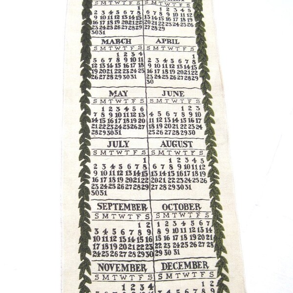 1972 Calendar - Etsy