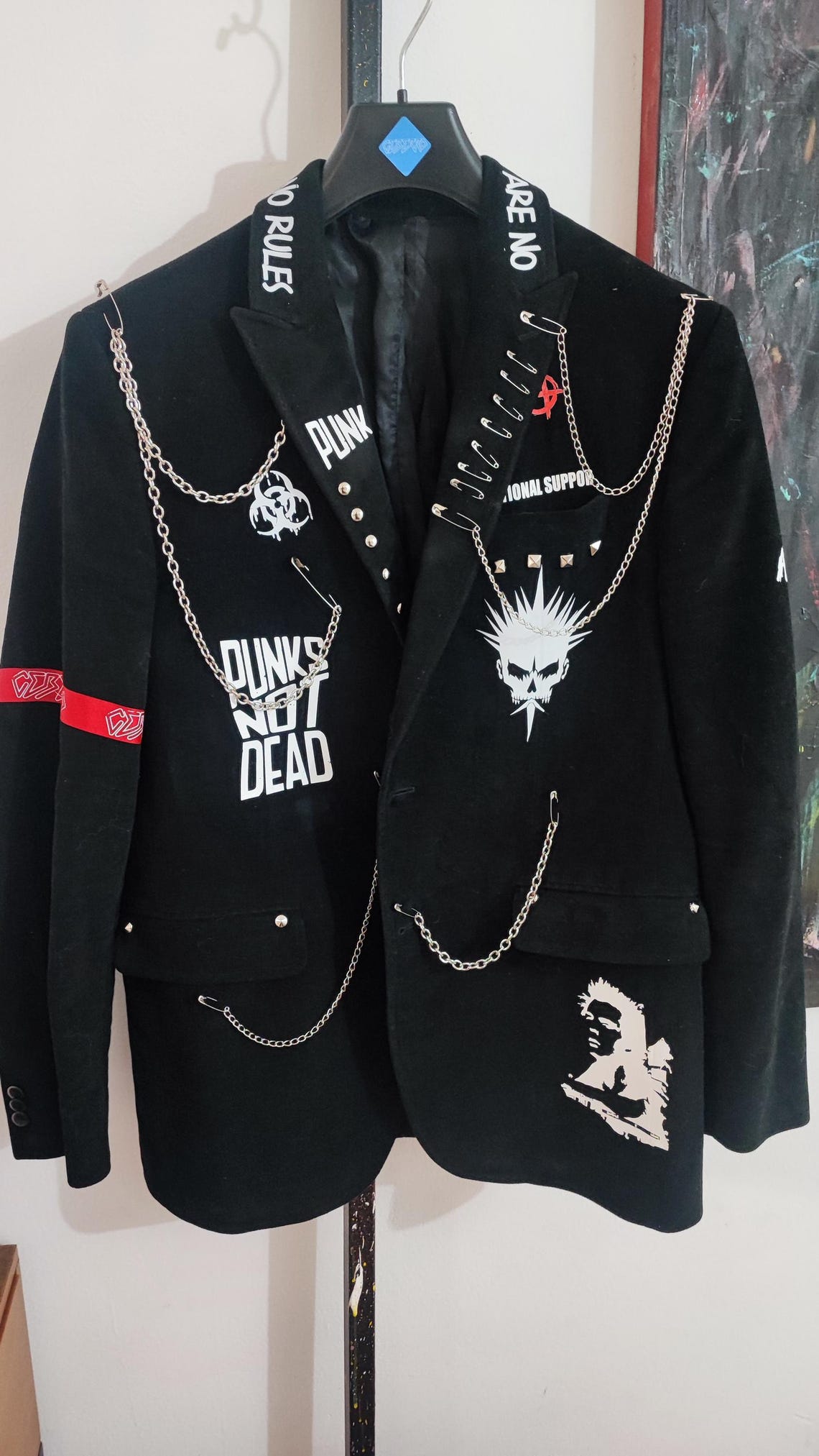 PUNK BLAZER - Etsy