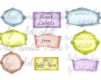 Label Clip Art | Etsy