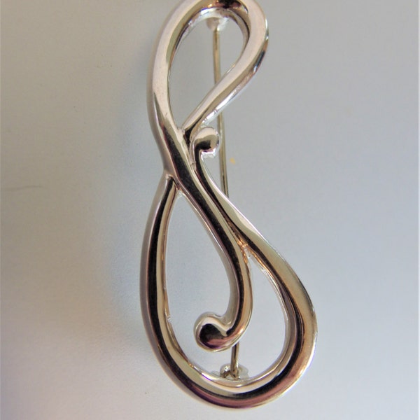 Musical Note Pin - Etsy