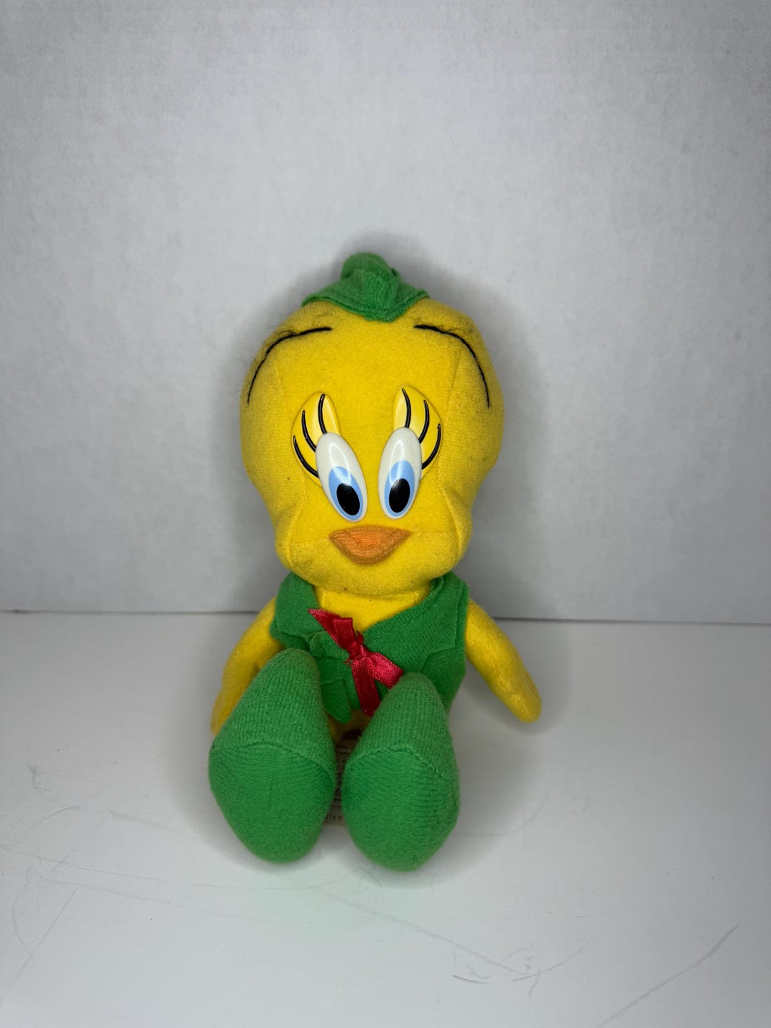 Vintage Looney Tunes Tweety Bird Mcdonald's 1992 Plush Christmas ...