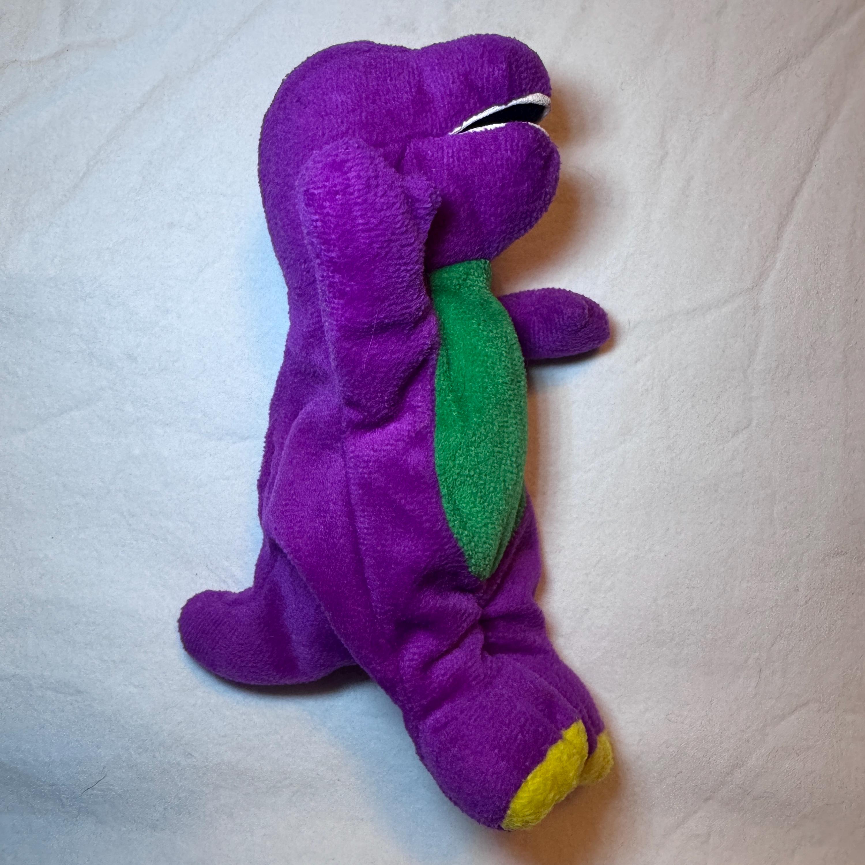 90s Barney the Dinosaur Plush. 7 Inch. Great Used Condition. Purple ...