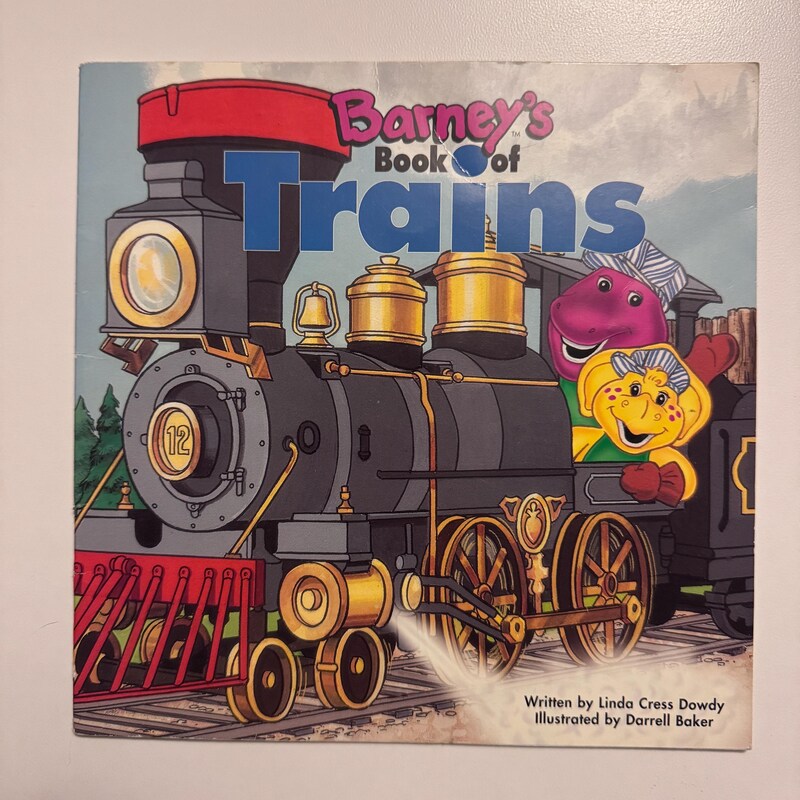 Barney Book - Etsy