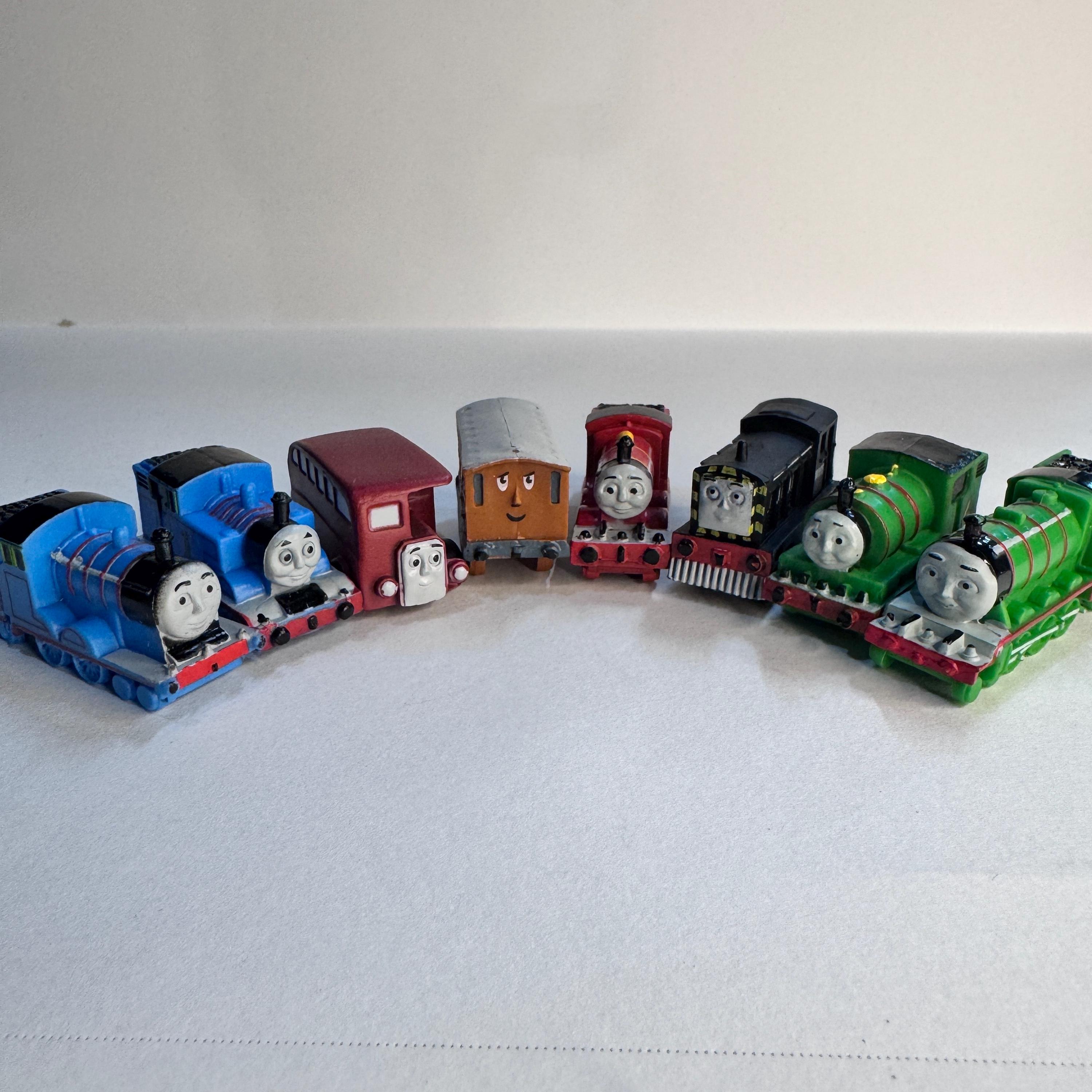 Set of 8 Thomas & Friends PVC Rubber Tank Engines. Train Theme Cake ...