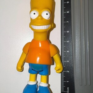 Marge Simpson Bendable Figure 1990 Simpsons & the Simpsons Bart Simpson ...