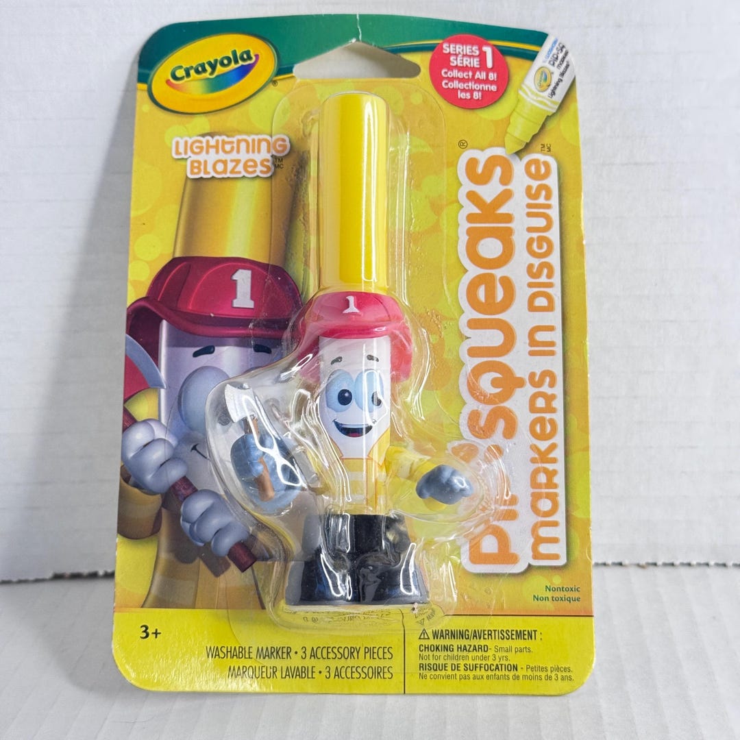 Lot of 5 SEALED Crayola Pipsqueak Markers in Disguise Series 1 ...