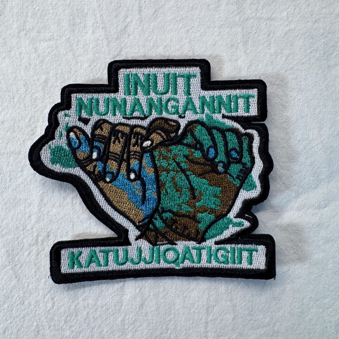 Vintage Inuit Nunangannit Katujjiqatigiit Patch Unity Symbol ...