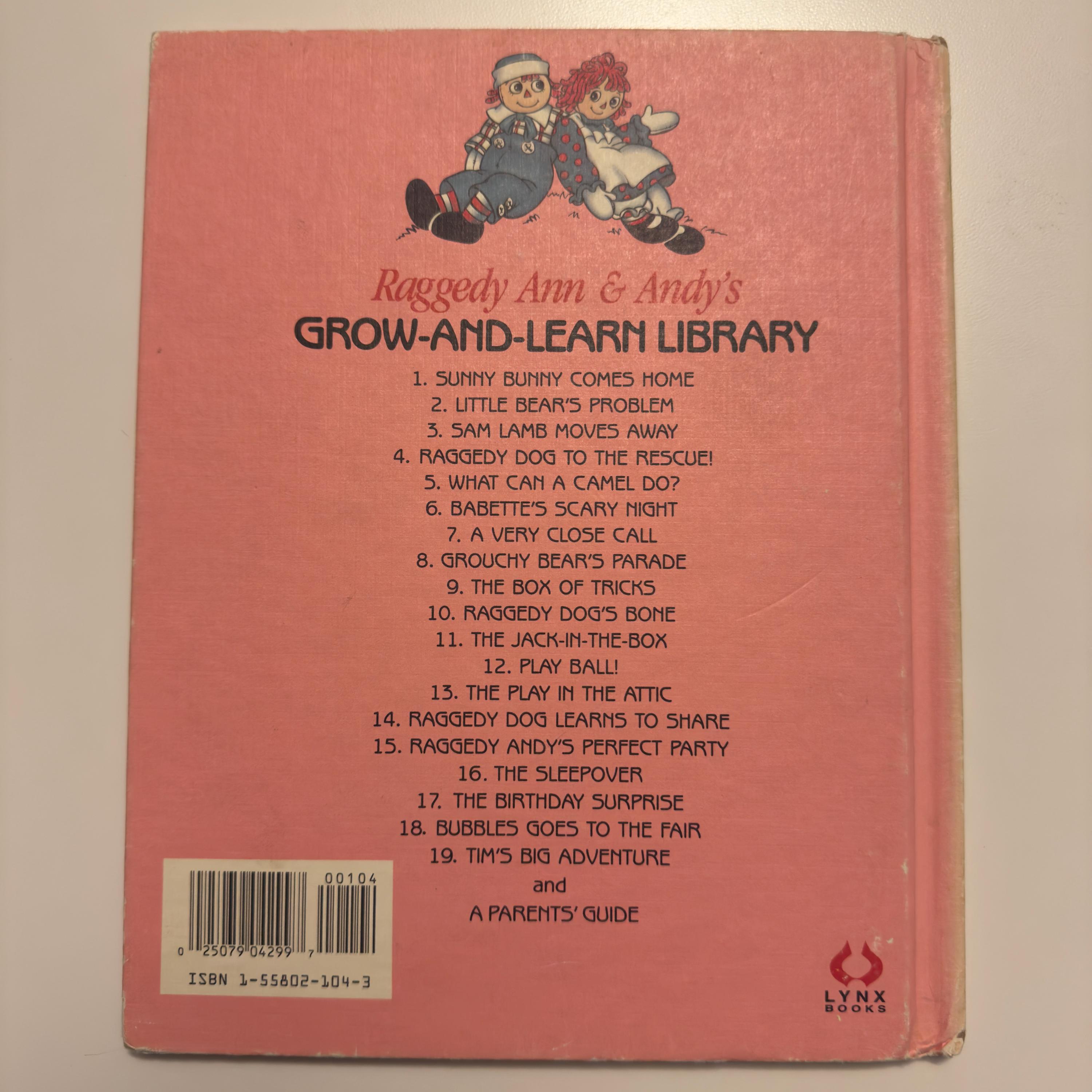1988 Raggedy Ann & Andy Raggedy Dog to the Rescue Volume 4 - Used ...