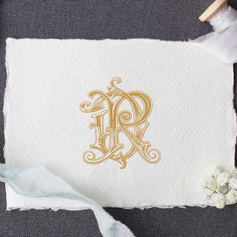 D Monogram - Etsy