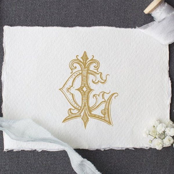 Monogram Lc - Etsy