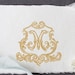 Antique M Initial Crest Digital Download - Etsy