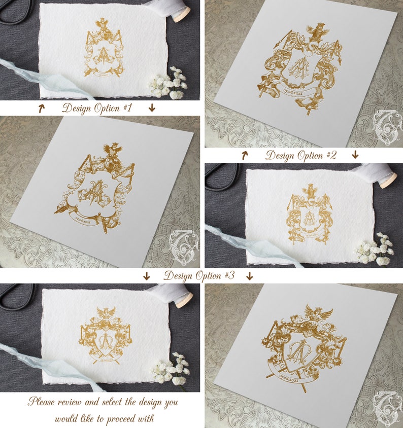 Custom Crest Design Family Crest Design - Etsy