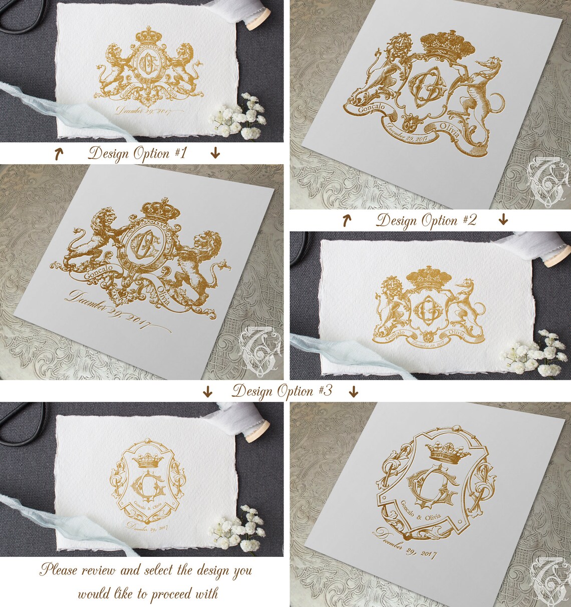 Custom Crest Design Family Crest Design - Etsy