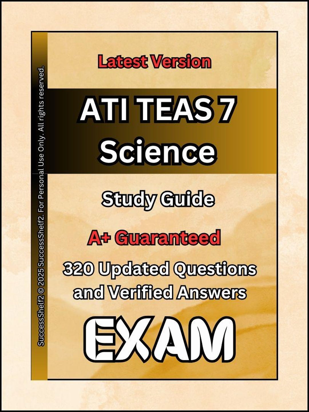 ATI TEAS 7 Science Study Guide / 320 Updated Questions With Detailed ...