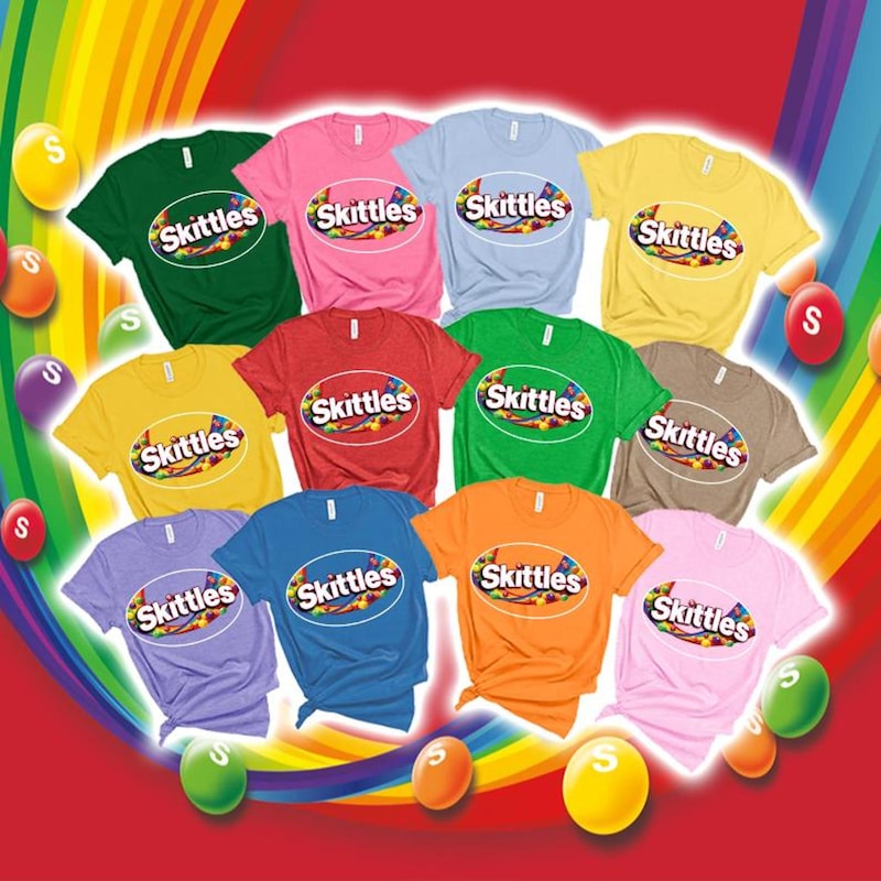Skittles Costume Etsy