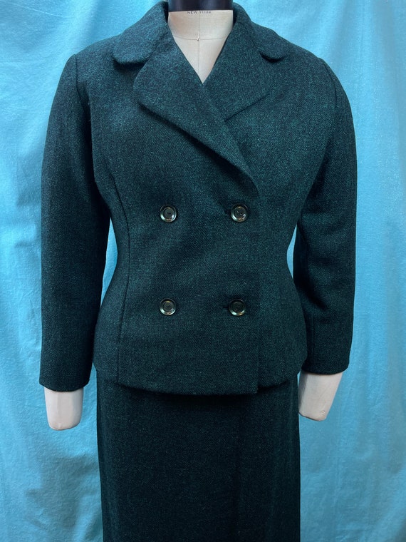 1950/1960s W:24 Suit set 3PC double breasted jacket d… - Gem