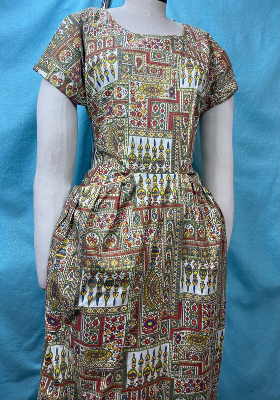 1960s W:30" Jane Doe by Shelby Glazed Cotton Waxed Or… - Gem