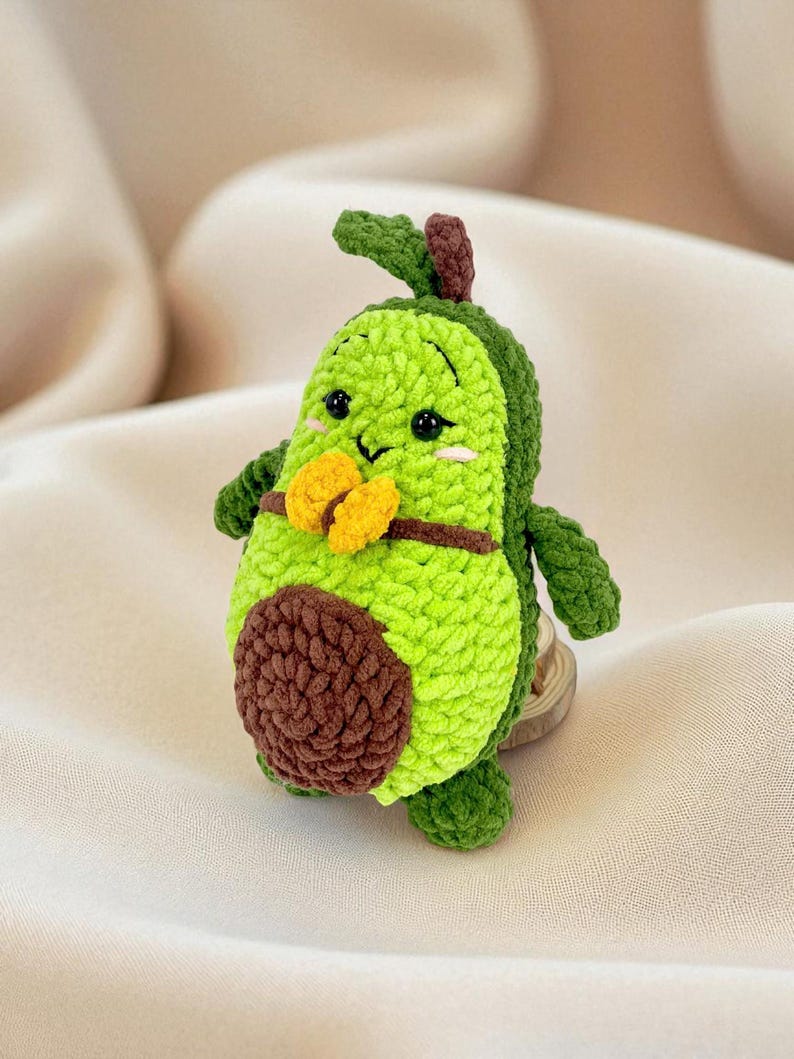 Avocado and Fox Crochet Pattern PDF Bundle: Easy Amigurumi Tutorial ...