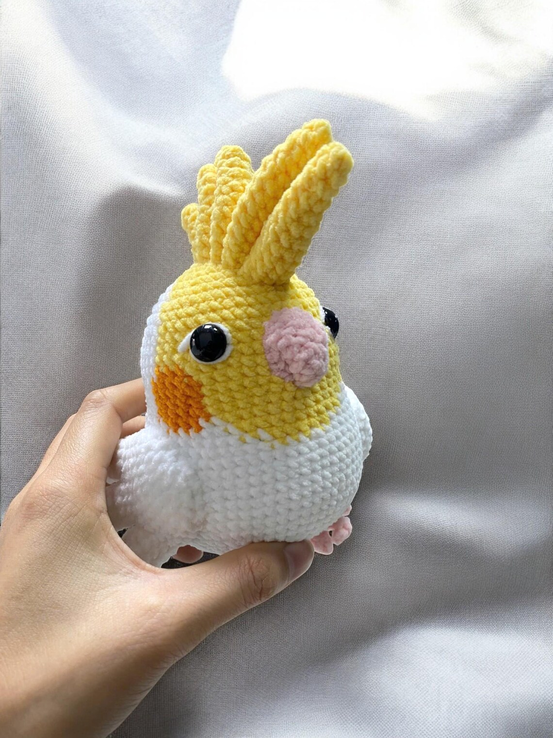 Cockatiel Amigurumi Crochet Pattern (PDF) - Etsy