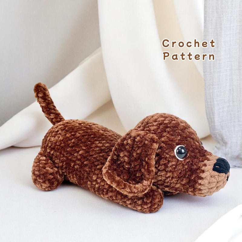 Stuffed Weiner Dog - Etsy