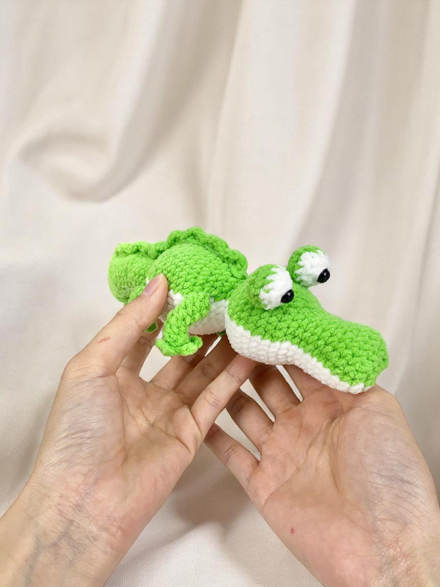 Mini Alligator Crochet Pattern PDF Digital Download, Alligator Crochet ...
