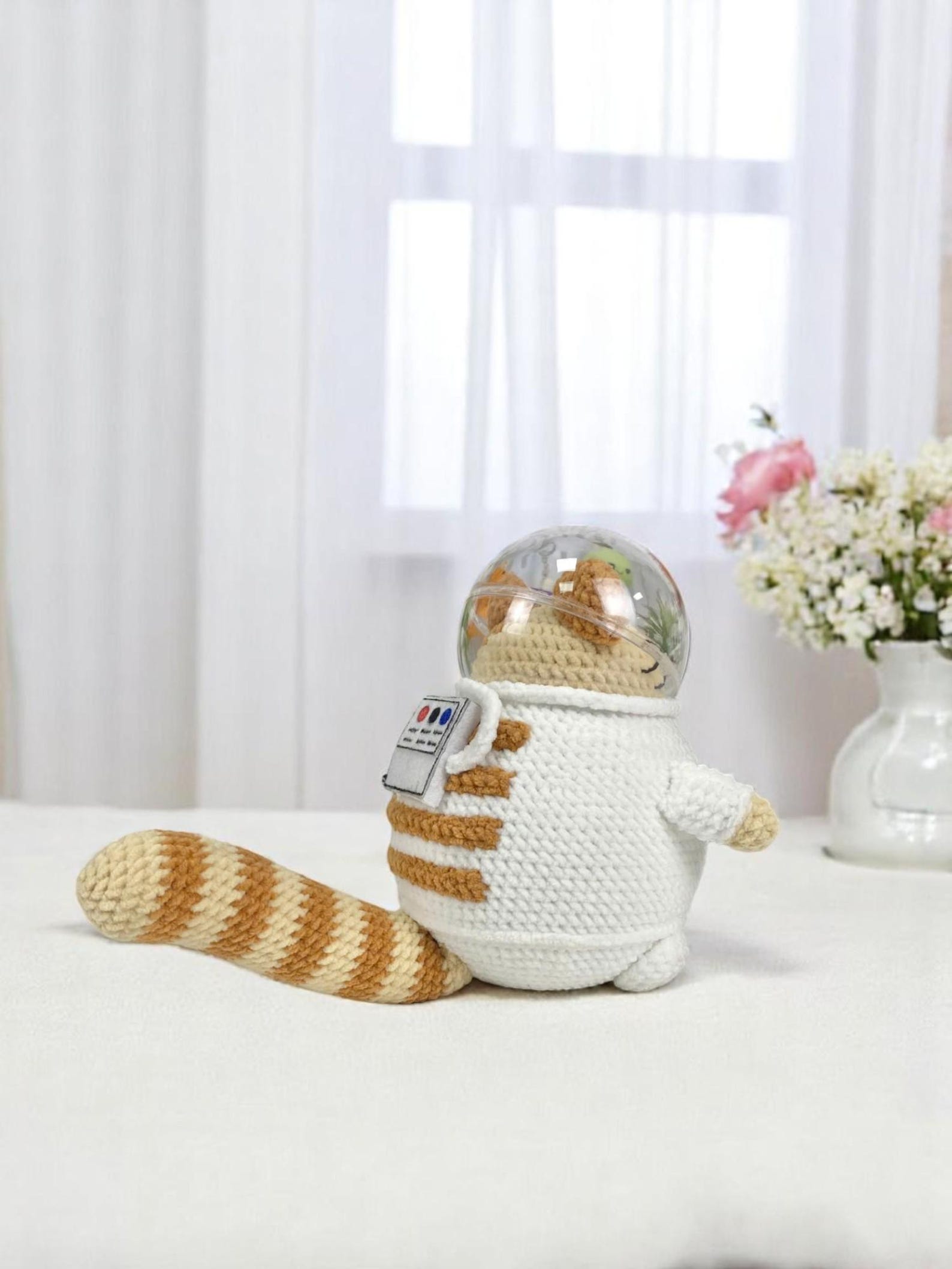 Crochet Cat Astronaut Pattern: Chubby Amigurumi (PDF Pattern) - Etsy