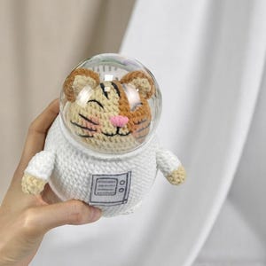 Crochet Cat Astronaut Pattern: Chubby Amigurumi (PDF Pattern) - Etsy