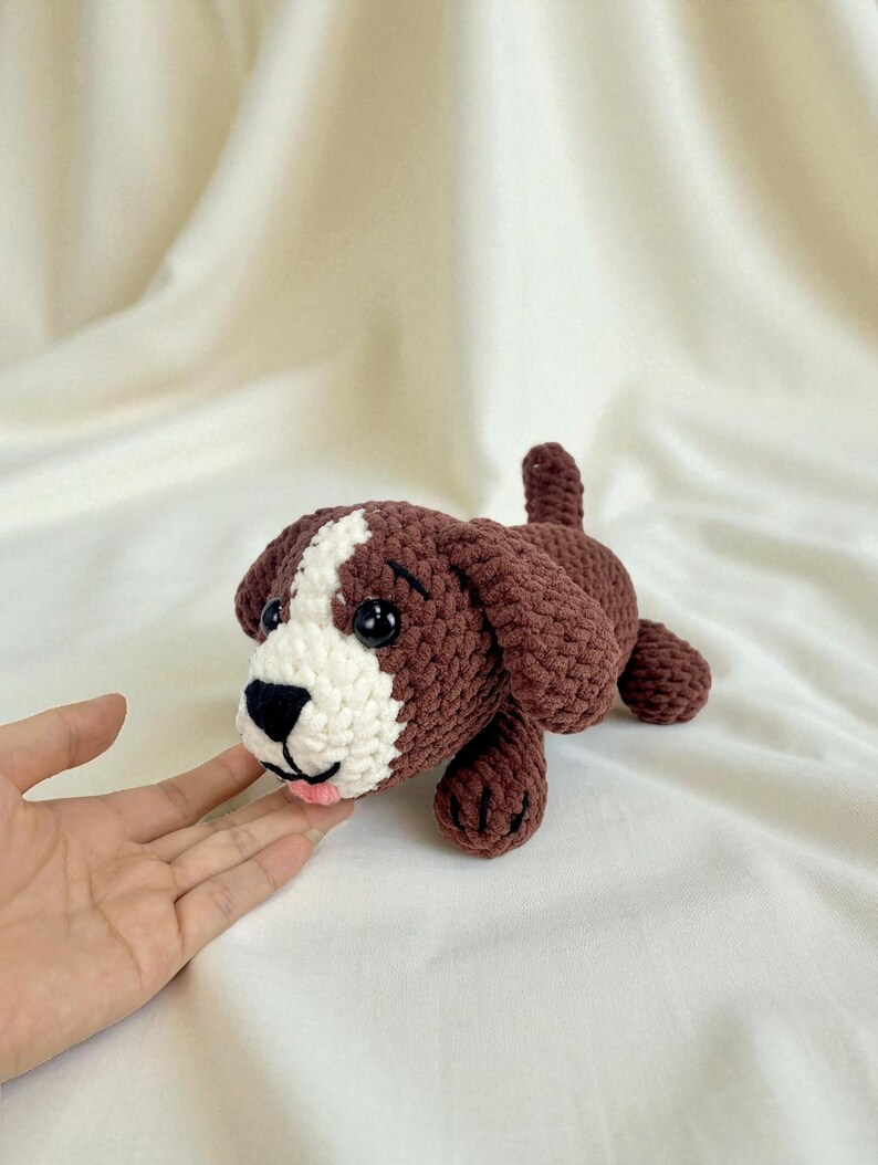 Dog Crochet Pattern PDF: Amigurumi Puppy Plush Toy Tutorial - Etsy